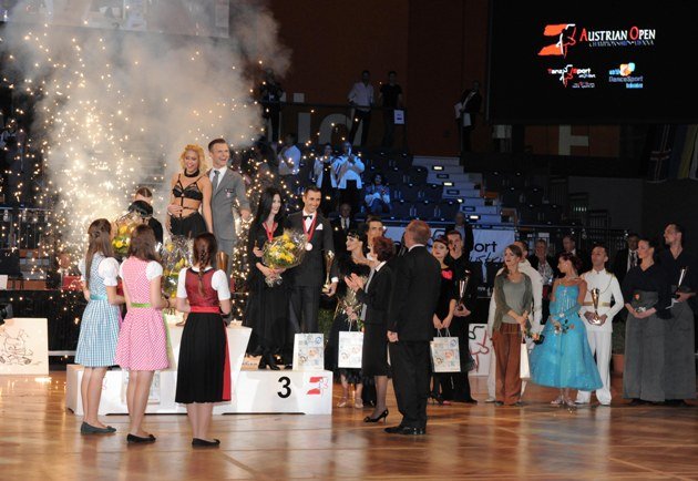 Tanzsport: WDSF-WM 2015 Kür Latein der Profi-Tänzer Wien
