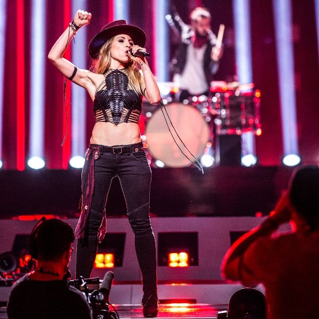 ESC 2018 am 8.5.2018, Halbfinale mit Songs aus Österreich und Schweiz